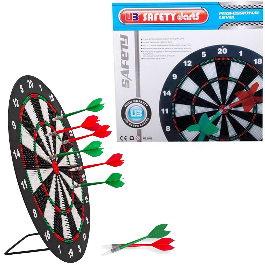 Dart Board - UB Safety Darts - Mind Games