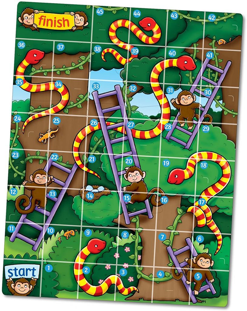 Jungle Snakes and Ladders - Mind Games