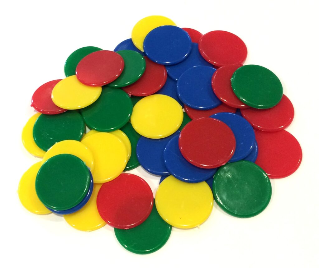 Game Counters Plastic - 16mm - Individual - Mind Games