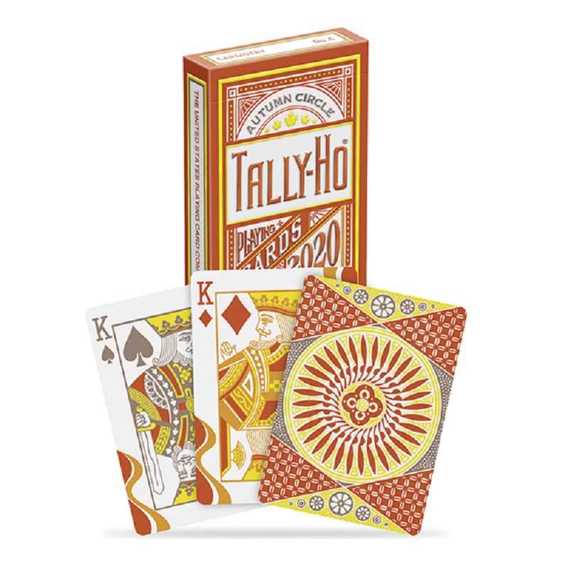 Playing Cards - Single - Tally-Ho - Autumn - Mind Games