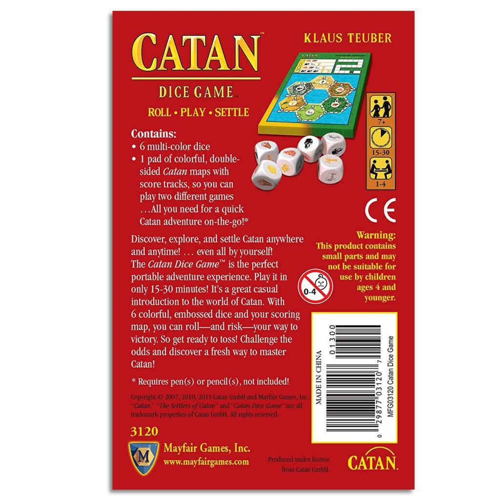 Catan Dice Game - Mind Games