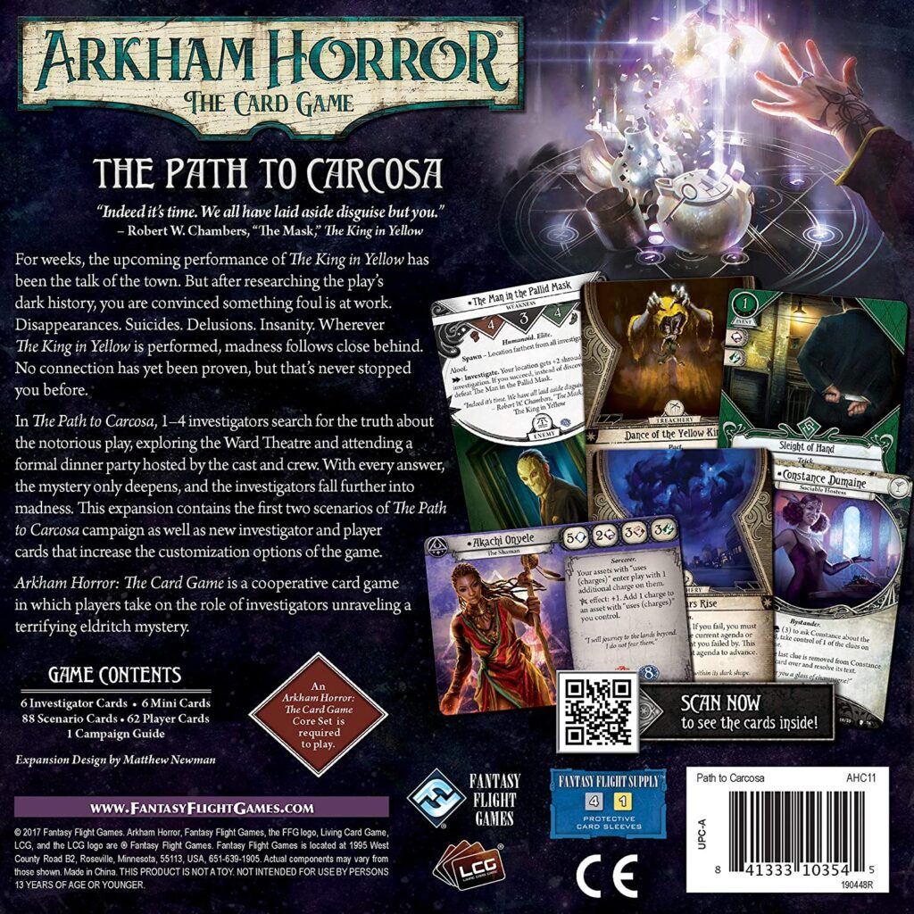 Arkham Horror LCG - The Path to Carcosa - Mind Games