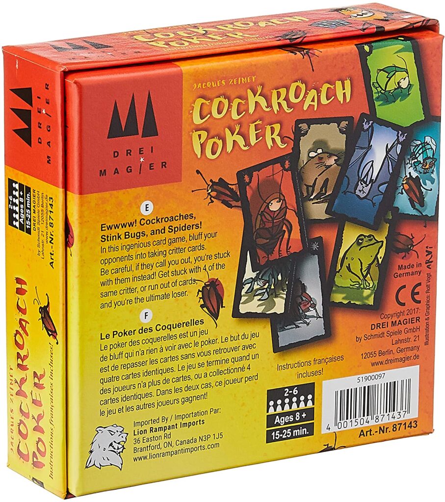 Cockroach Poker - Mind Games