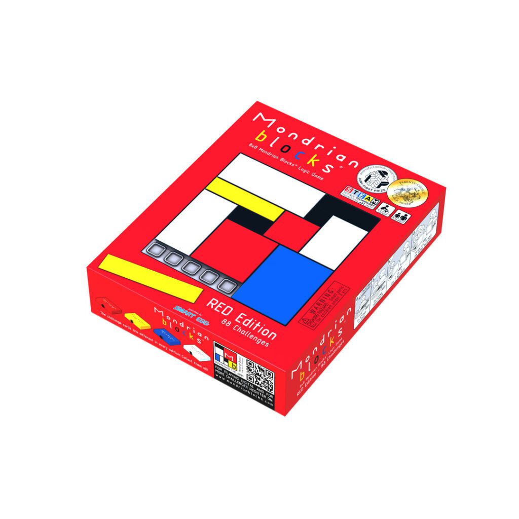 Mondrian Blocks (4 Assorted) - Mind Games