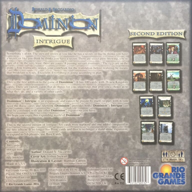 Dominion - Intrigue 2nd Edition - Mind Games