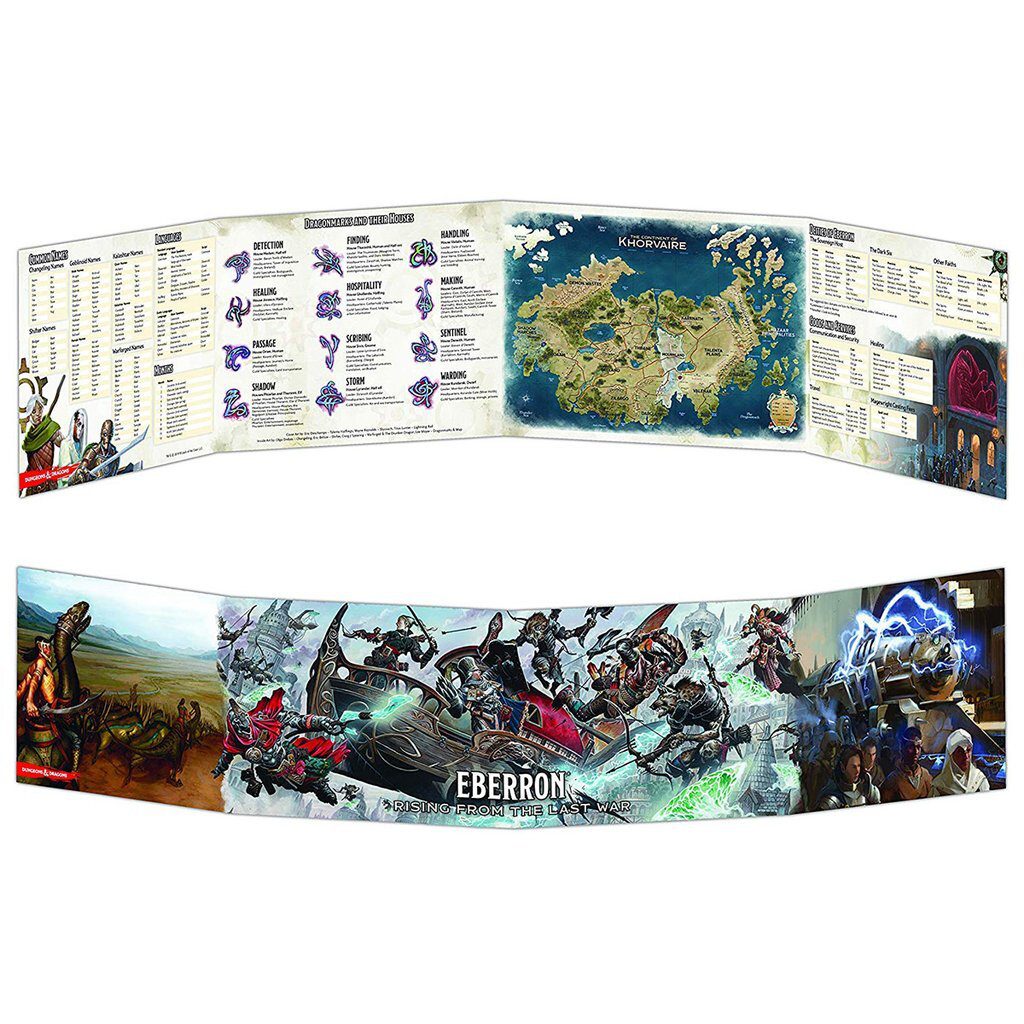 D&D - Eberron DM Screen - Mind Games