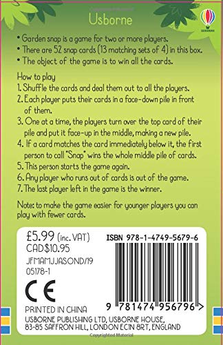 Snap - Garden (Usborne) - Mind Games
