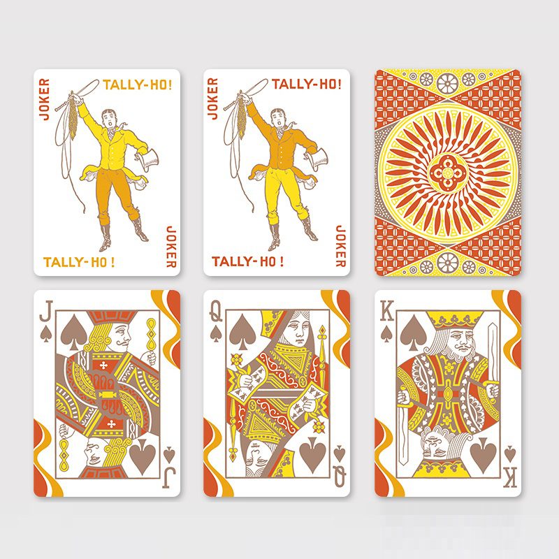 Playing Cards - Single - Tally-Ho - Autumn - Mind Games