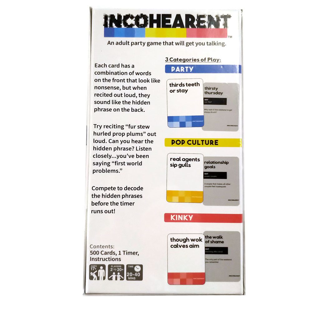 Incohearent - Mind Games