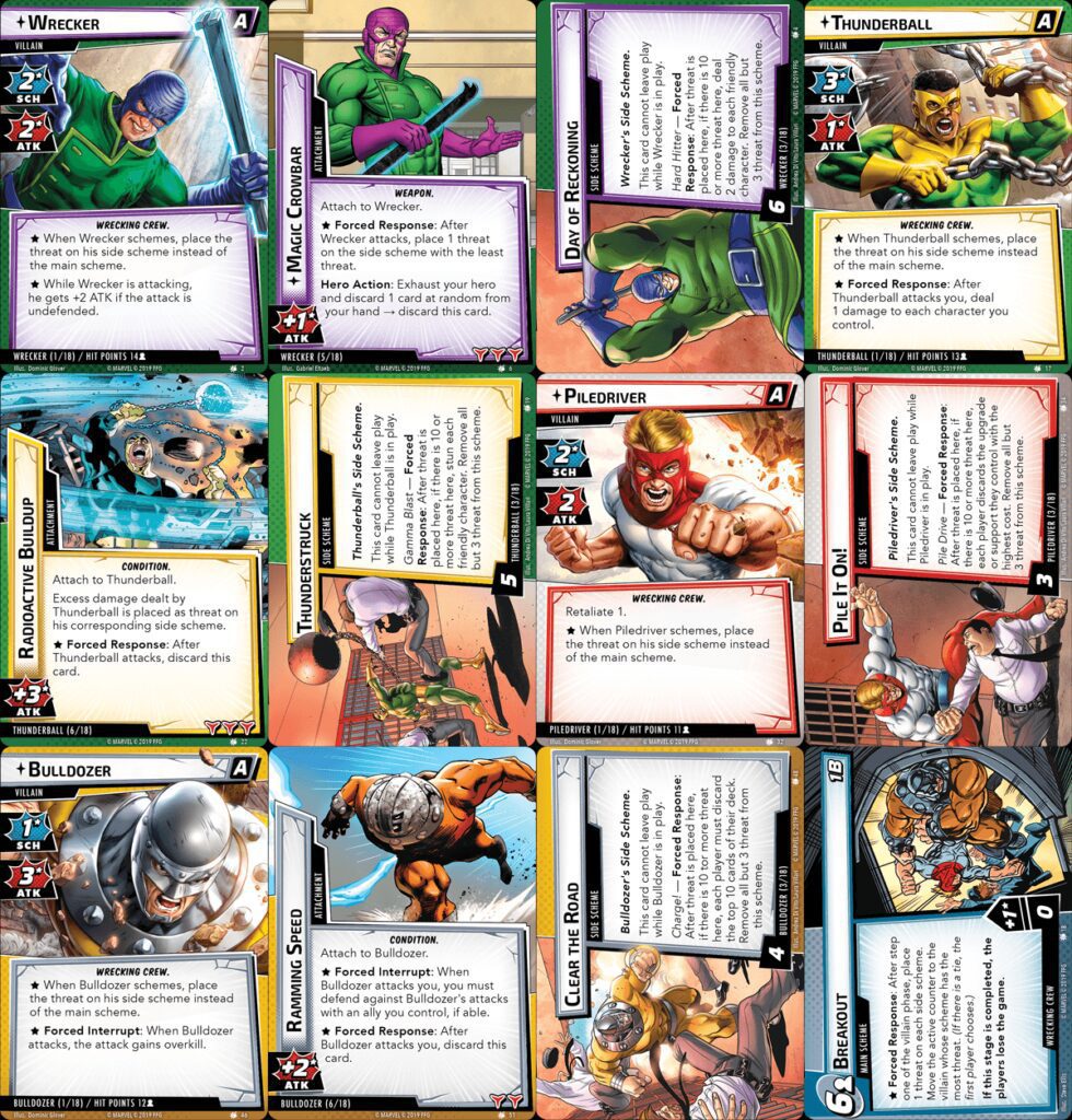 Marvel Champions LCG - The Wrecking Crew Scenario Pack - Mind Games