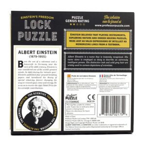 Einstein - Lock Puzzle - Mind Games