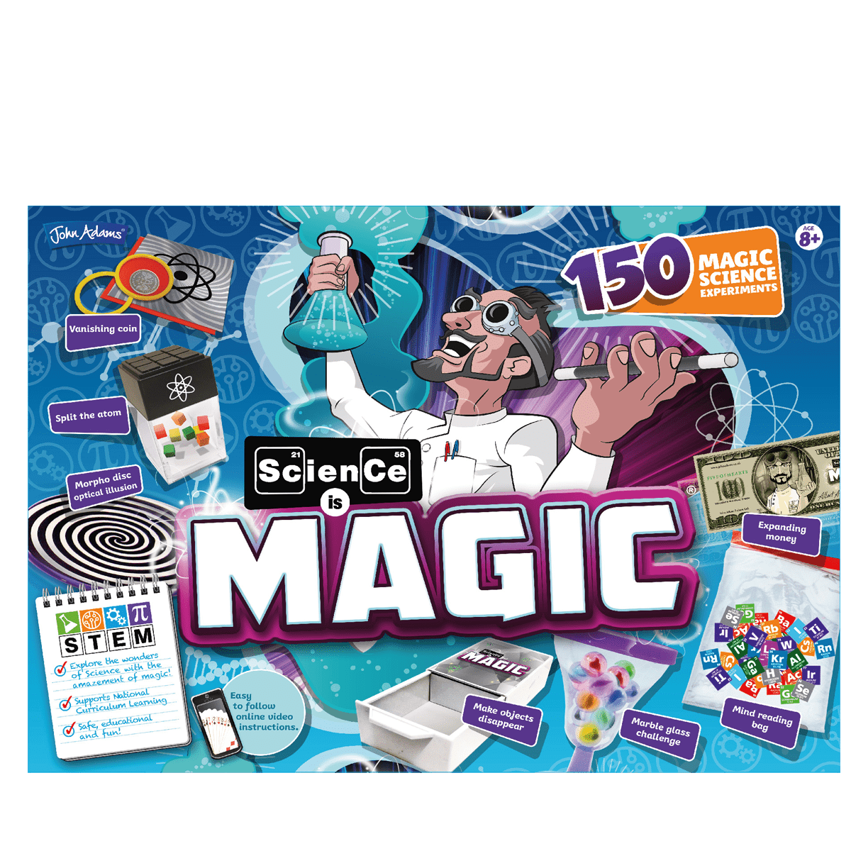 Illusionology - 150+ Tricks Science That Works Like Magic - Mind Games