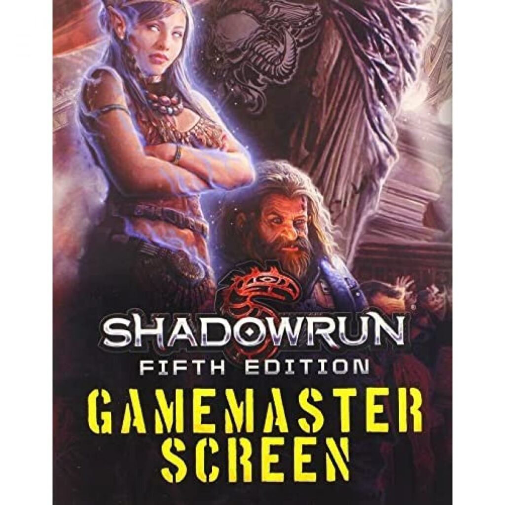 Shadowrun - 5th Edition - GM Screen - Mind Games