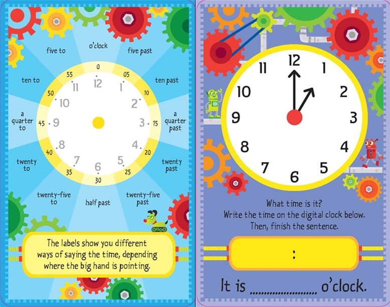 Telling The Time Flashcards - Mind Games