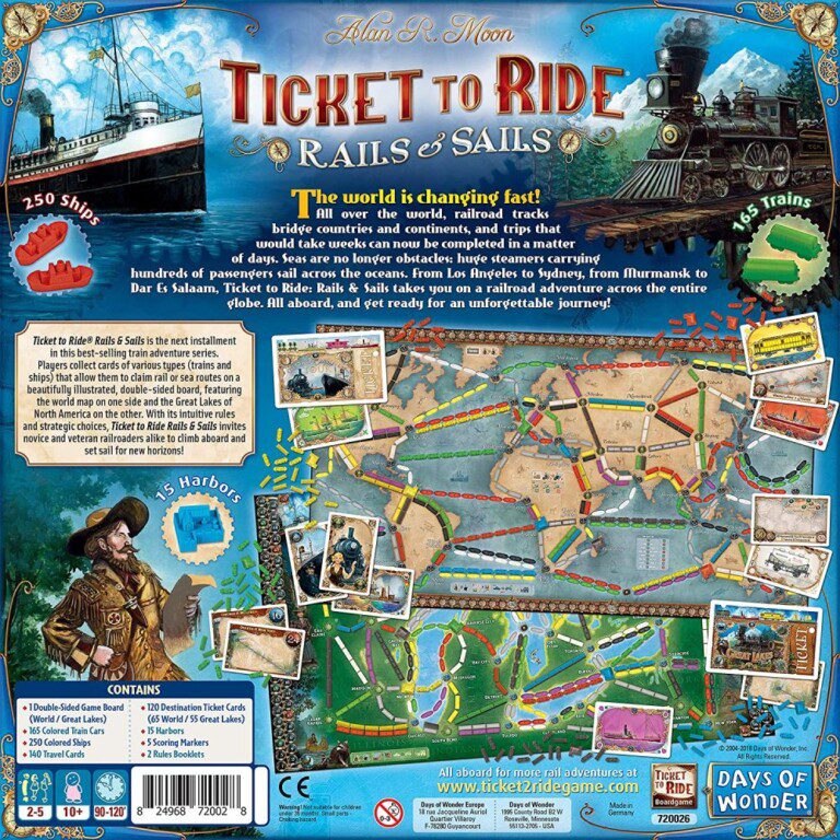 Ticket to Ride - Rails & Sails - Mind Games