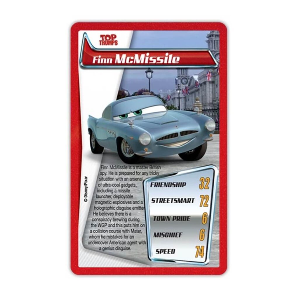 Top Trumps - Disney Pixar Cars - Mind Games