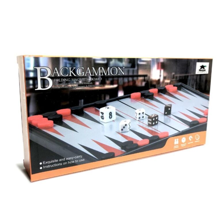 Backgammon Folding Magnetic 25cm - Mind Games