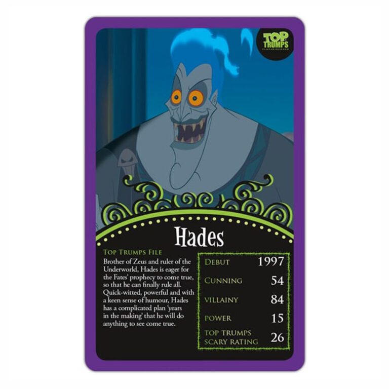 Top Trumps - Disney Villains - Mind Games