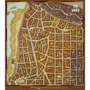 D&D - Waterdeep Dragon Heist Map Set (7) - Mind Games