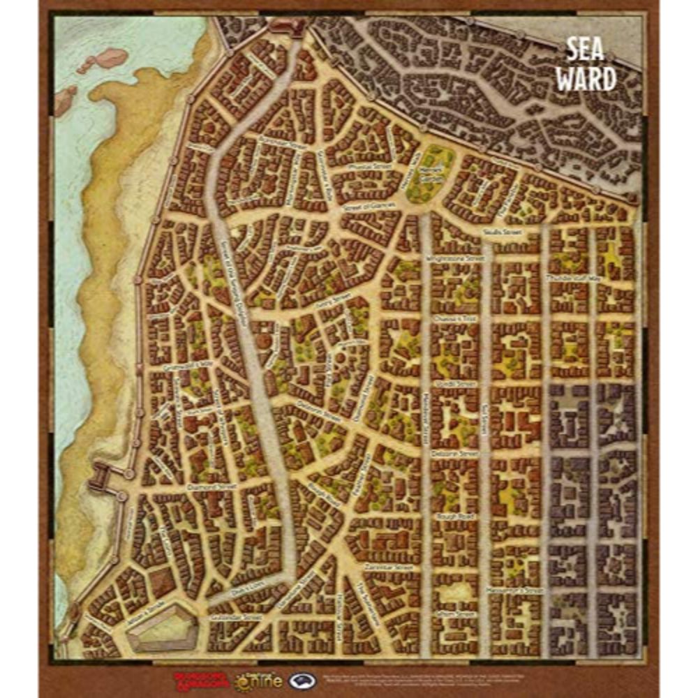 Dandd Waterdeep Dragon Heist Map Set 7 Mind Games