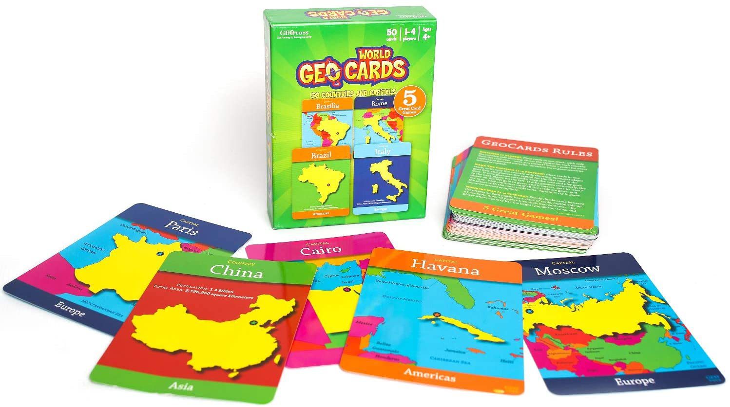 World Geo Cards - Mind Games
