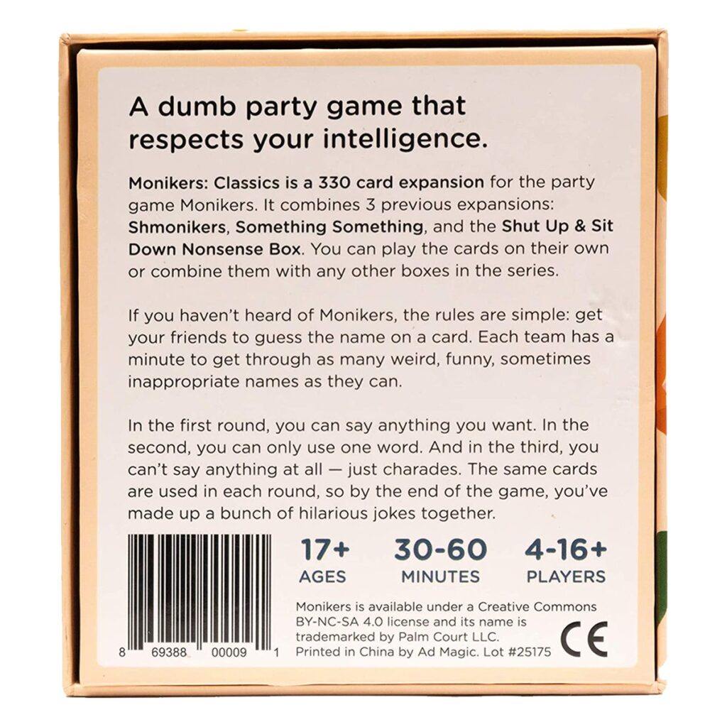 Monikers - Classics - Mind Games