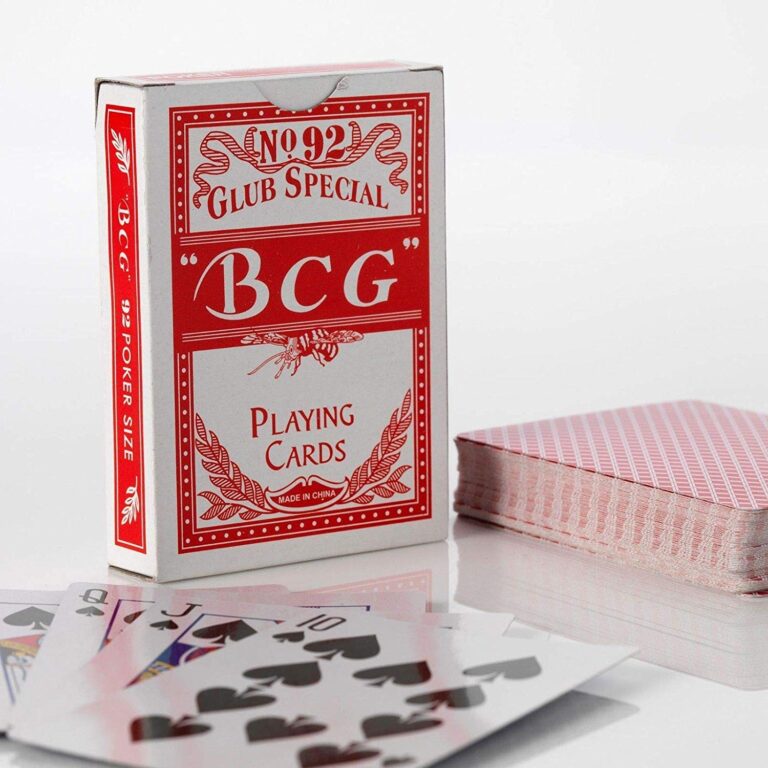 Playing Cards - Single - BCG - Plastic Coated - Mind Games