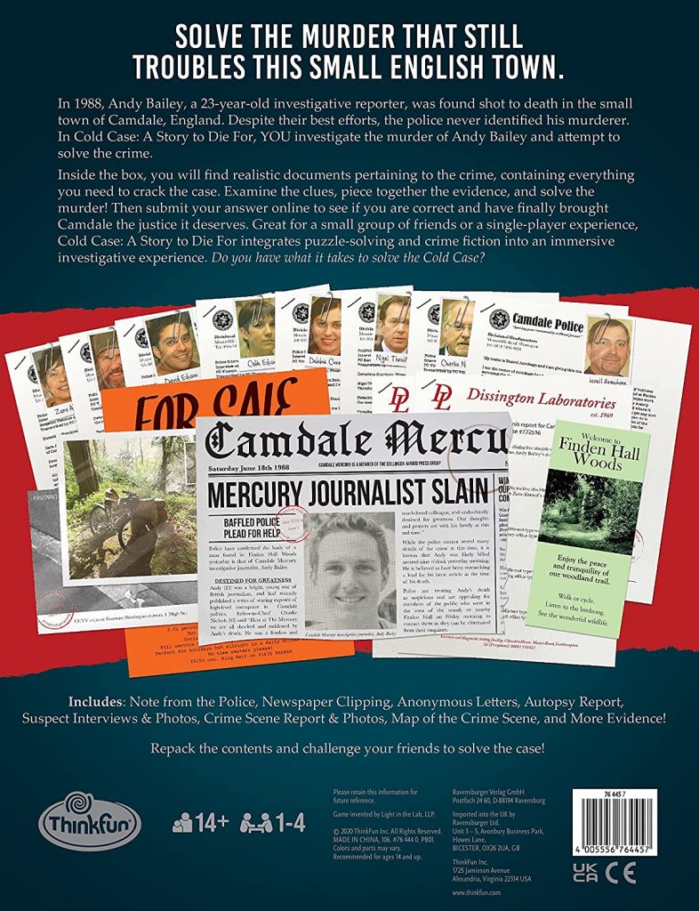 Cold Case - A Story to Die For - Mind Games