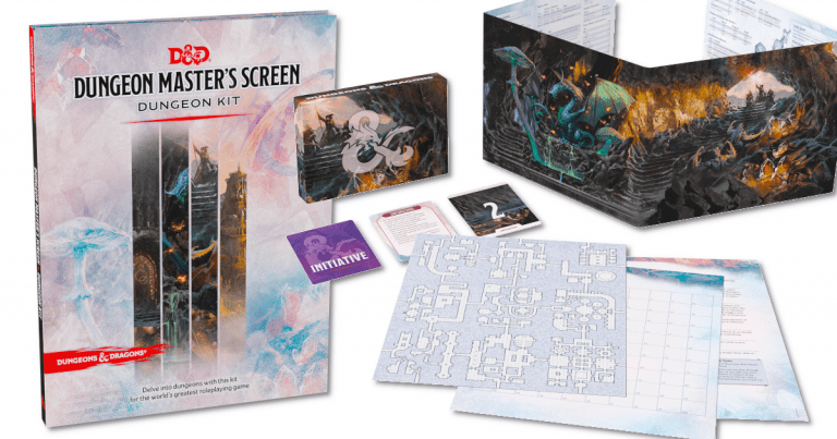 D&D - Dungeon Masters Screen - Dungeon Kit - Mind Games