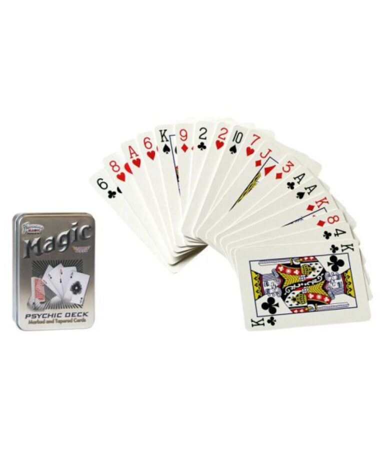 Magic Tricks - Psychic Deck - Cards in Tin - Mind Games