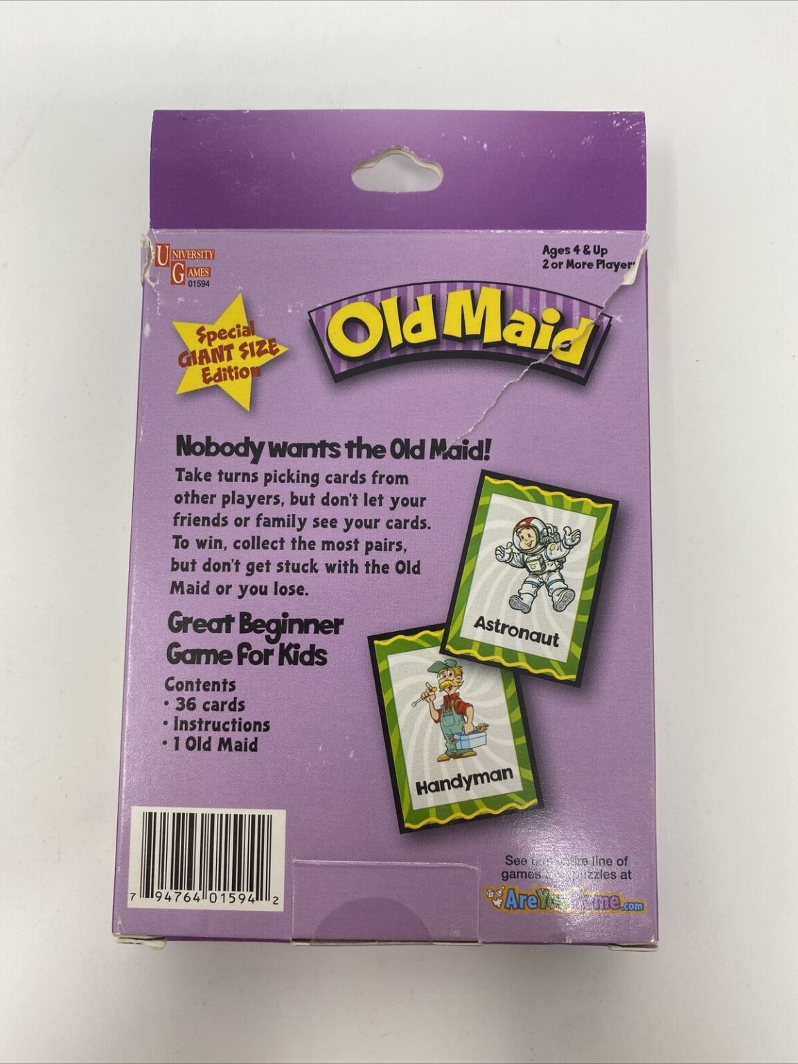 Old Maid Card Game - Mind Games