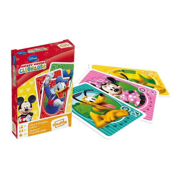Disney Pairs & Donkey Card Games (Assorted) - Mind Games