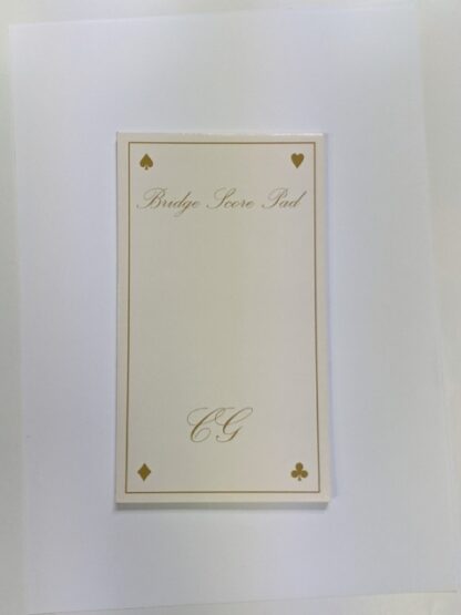 Bridge Coloured Rubber Scorers - Score Pad - Mind Games