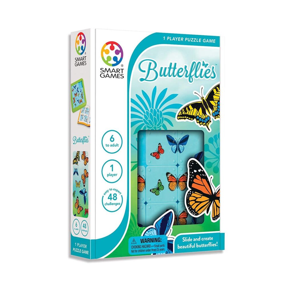 Butterflies - Logic Slide Puzzle - Mind Games