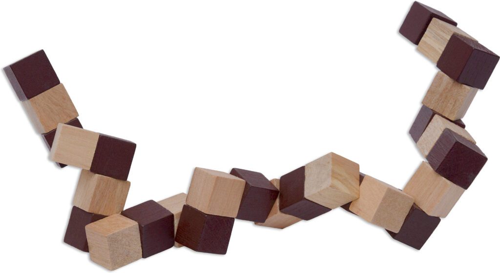 Snake Cube Puzzle - Mind Games