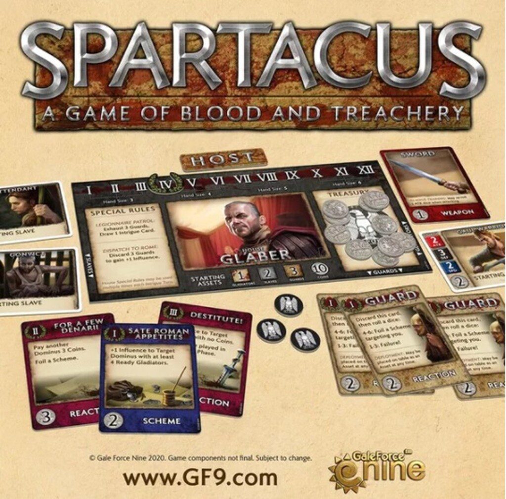 Spartacus - A Game of Blood & Treachery - Mind Games