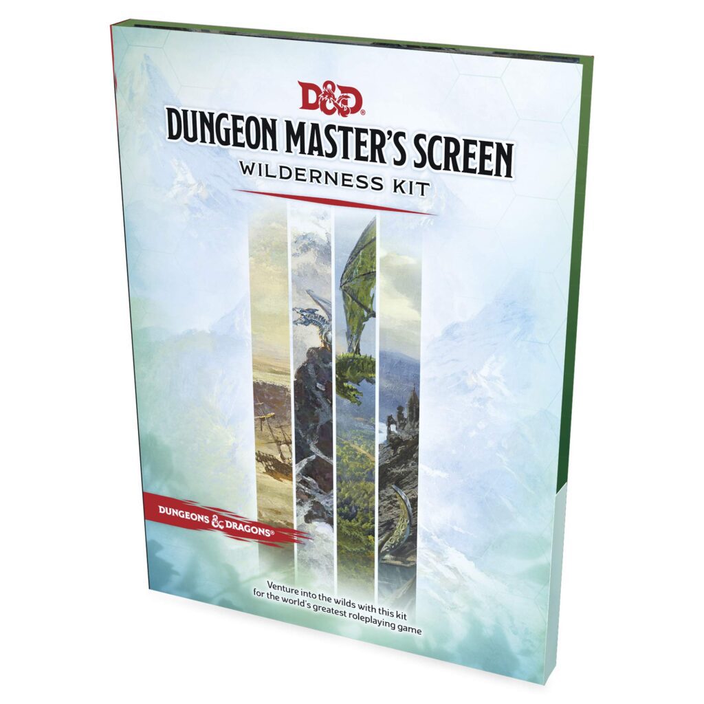 D&D Dungeon Masters Screen Wilderness Kit - Mind Games