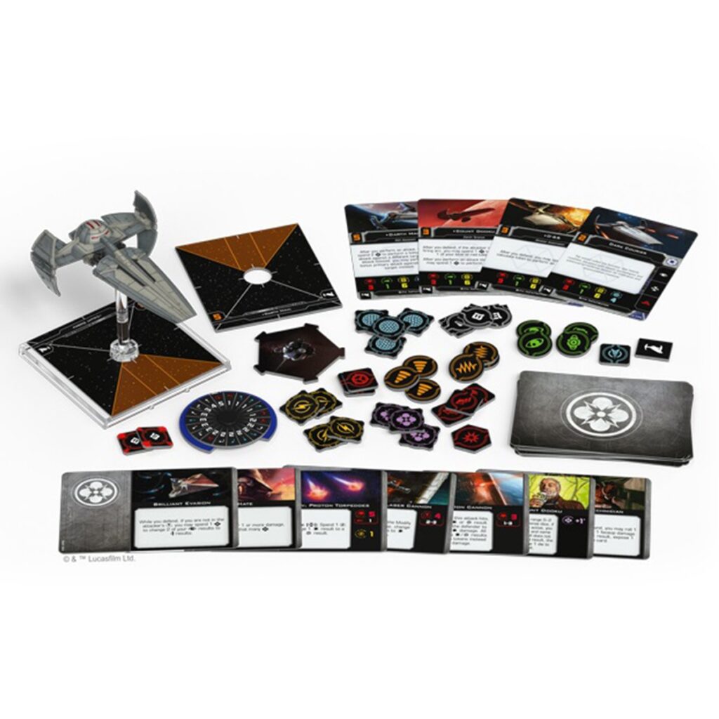 Star Wars X Wing Miniatures Game - Sith Infiltrator - Mind Games