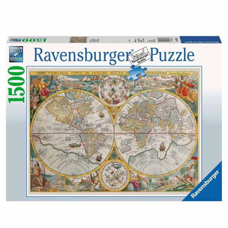 Map - World Map 1594 - 1500pc - Mind Games