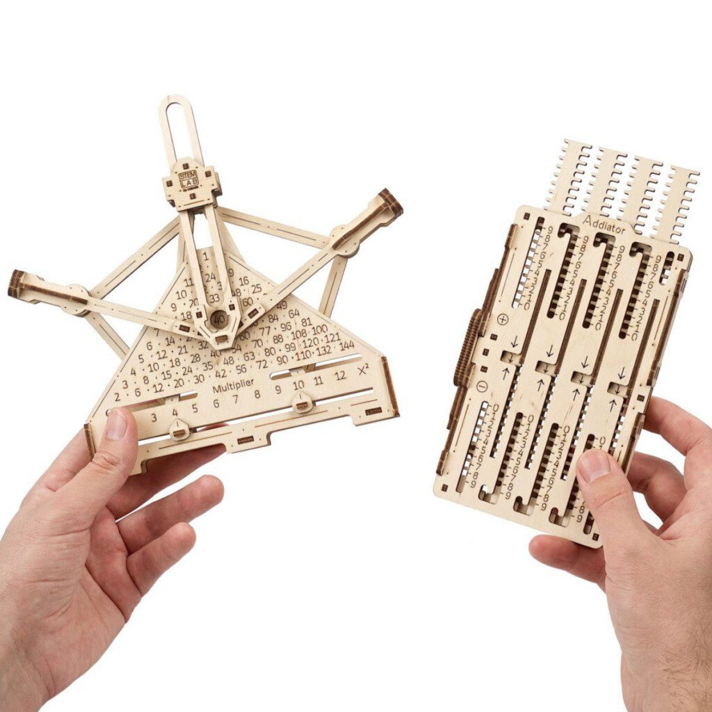 UGears - STEM Lab - Arithmetic Kit - Mind Games