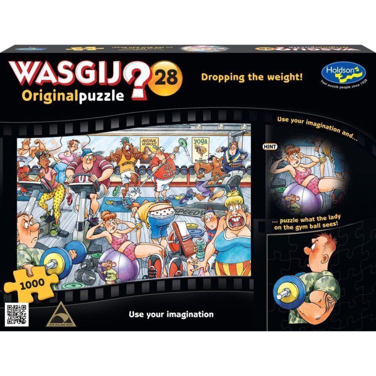 Wasgij - Original 28 - Dropping the weight - 1000pc - Mind Games