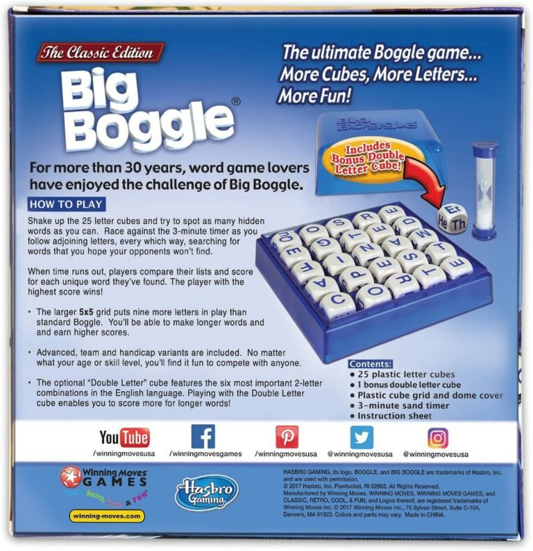 Boggle - Big Boggle 5 X 5 - Mind Games