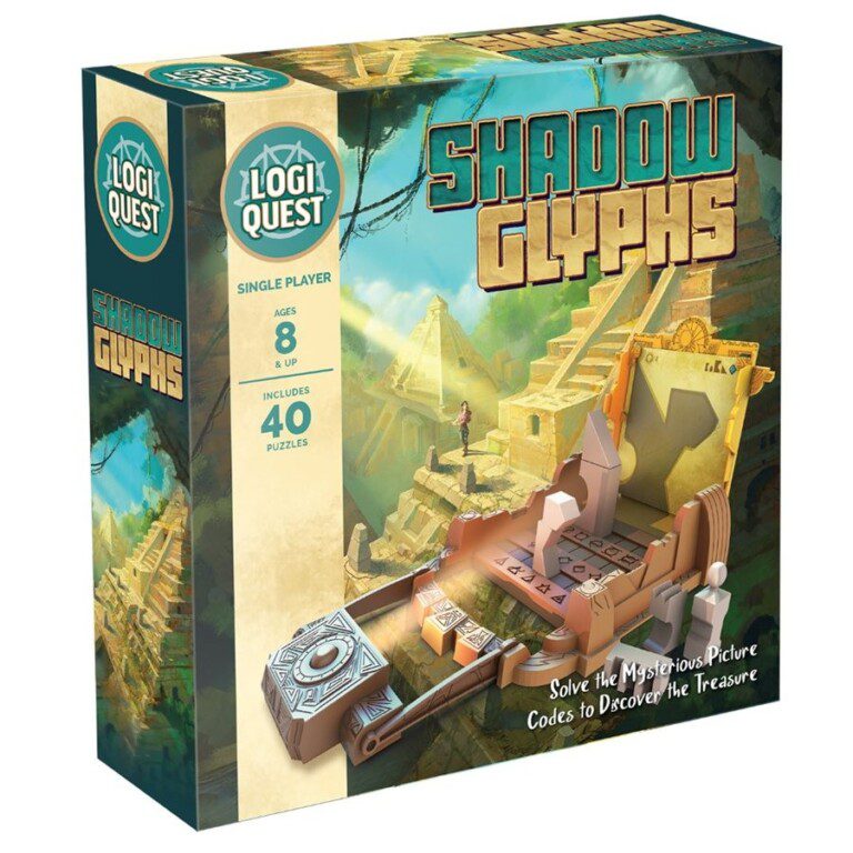 Logiquest Shadow Glyphs - Logic Puzzle - Mind Games
