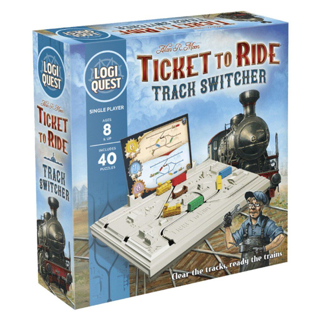 Logiquest Ticket to Ride Track Switcher - Logic Puzzle - Mind Games