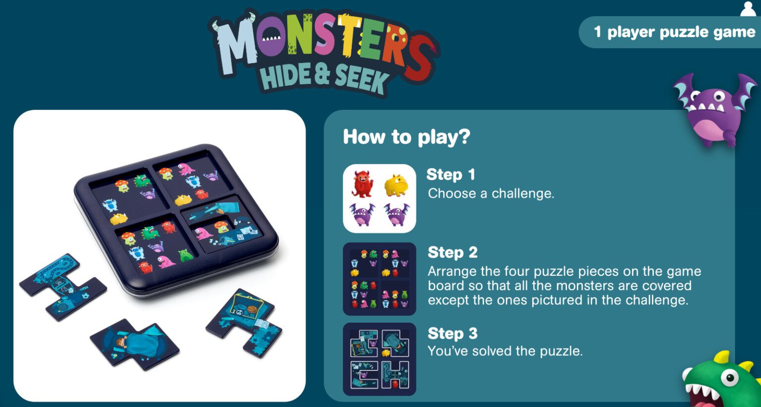 Monsters Hide & Seek - Mind Games