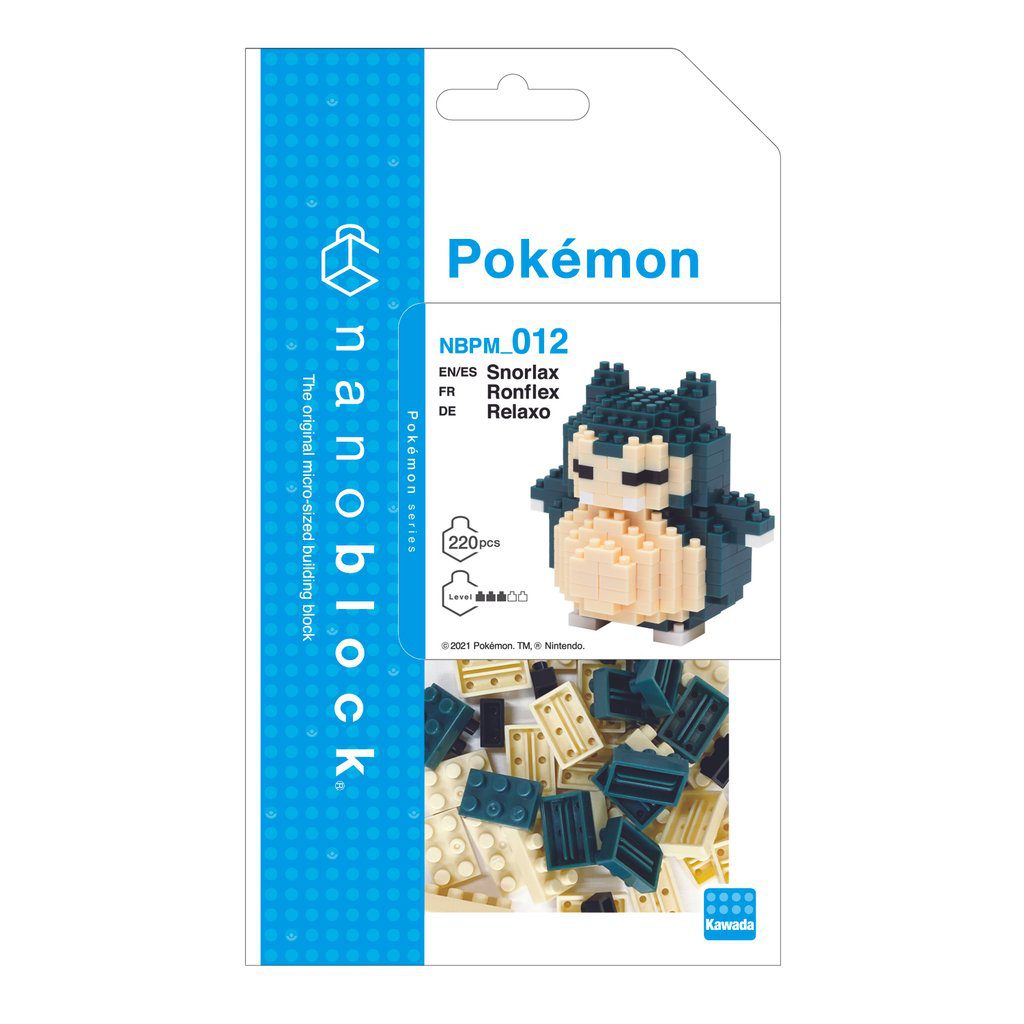 Nanoblock Pokemon Snorlax - Mind Games