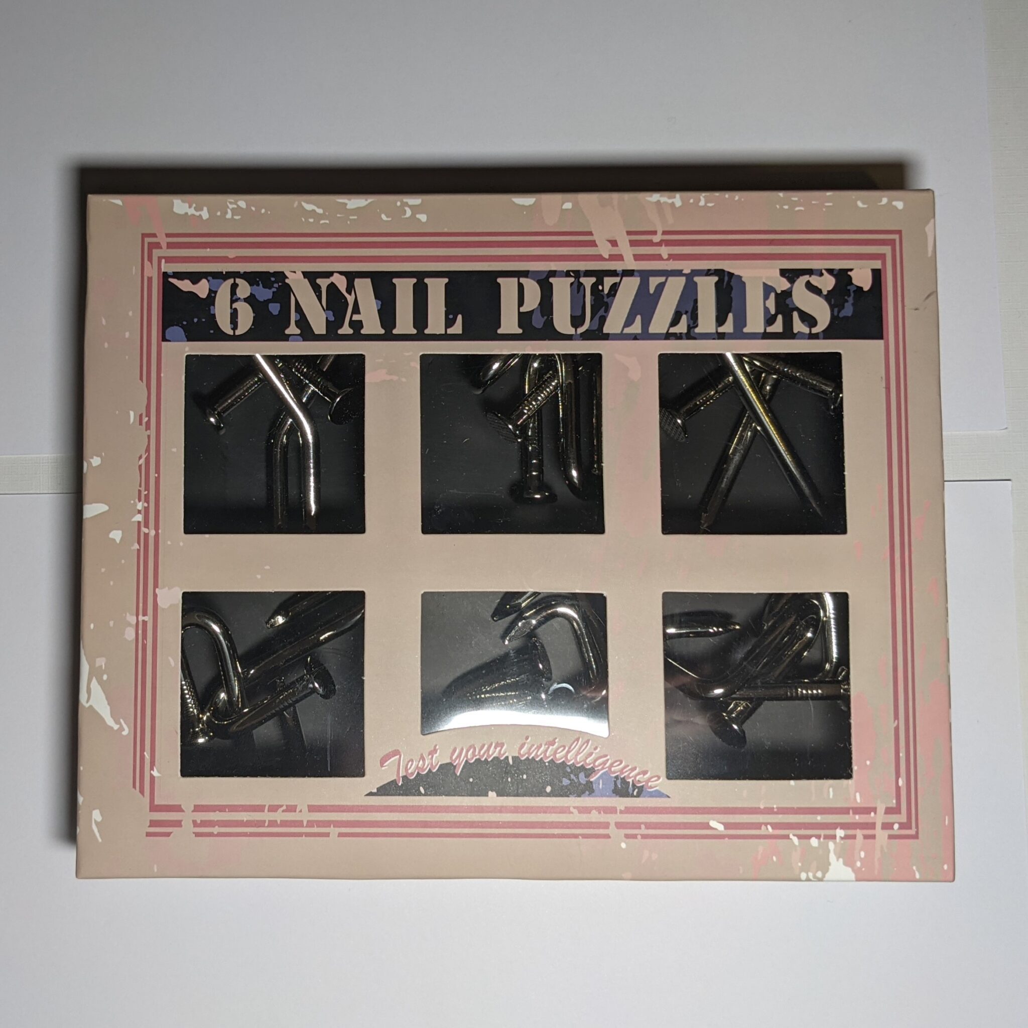 Nail Puzzles - 6 in 1 Box - Mind Games