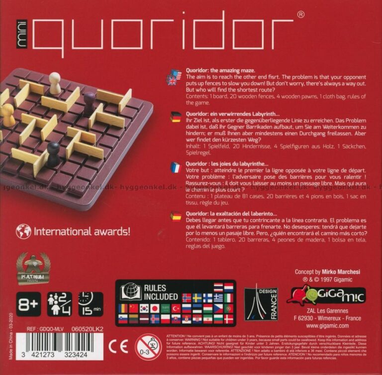 Quoridor - Mini - Mind Games