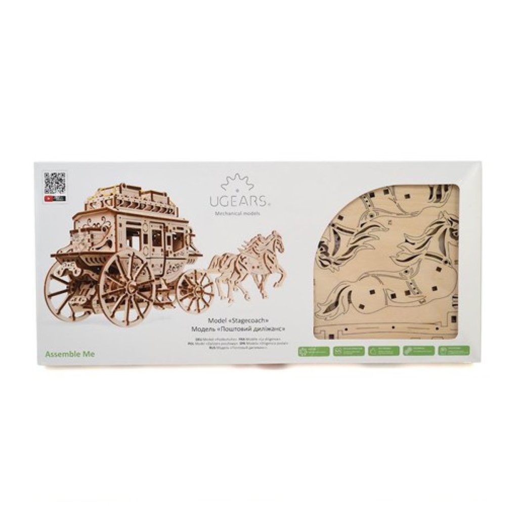 UGears - Stagecoach - Mind Games