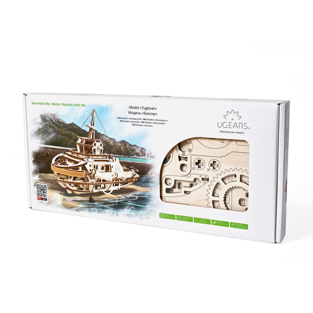 UGears - Tugboat - Mind Games